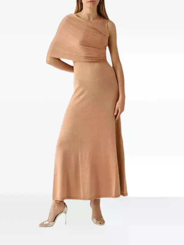 TWINSET Long Knit Dress With Lurex