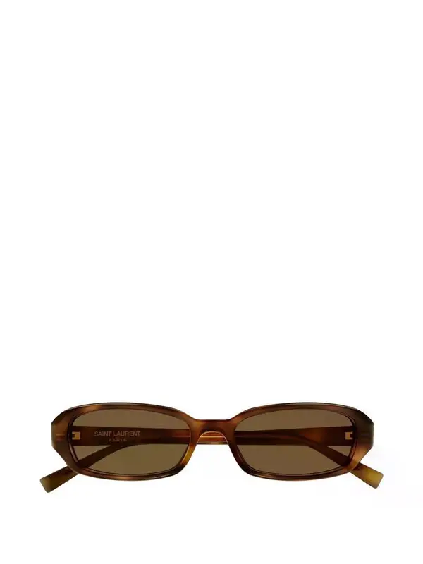 Saint Laurent Erin Rectangle-frame Sunglasses