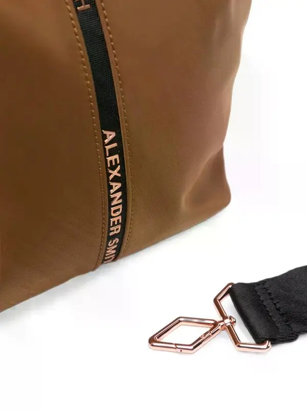 ALEXANDER SMITH Medium Lauren Logo-embellishment Tote Bag