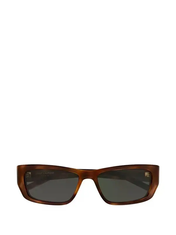 Saint Laurent Jazz Rectangle-frame Sunglasses