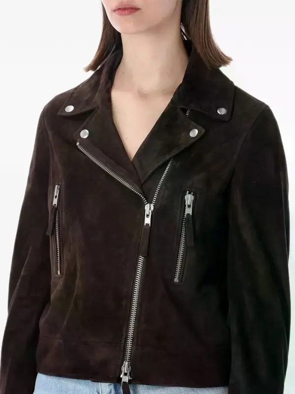 SWD BY S.W.O.R.D. Biker Suede Jacket