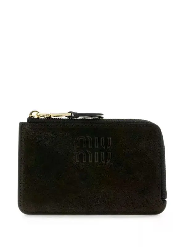Miu Miu Nappa-leather Envelope Card Holder