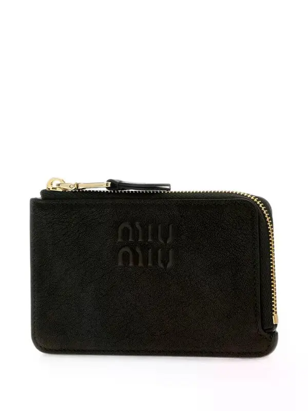 Miu Miu Nappa-leather Envelope Card Holder