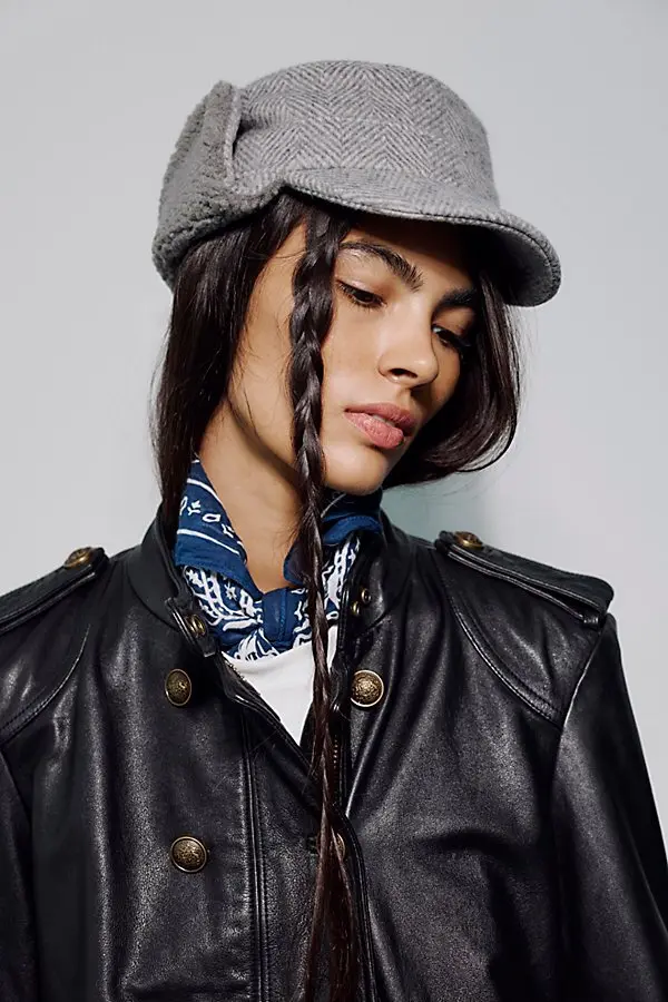 Free People Cozy Convertible Cadet Hat At - Grey