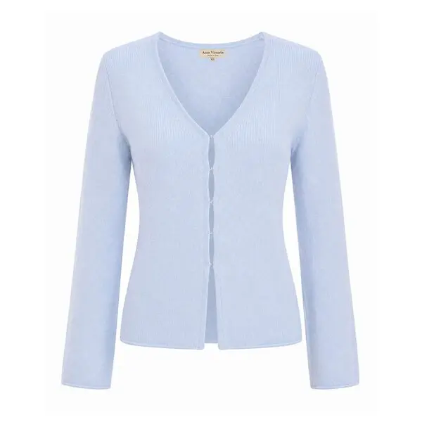 ANSE VICTORIN Laetitia Cashmere Silk Cardigan Light