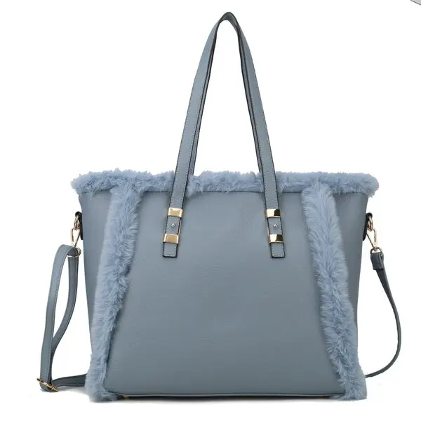 MKF COLLECTION BY MIA K. Liza Tote Bag Denim