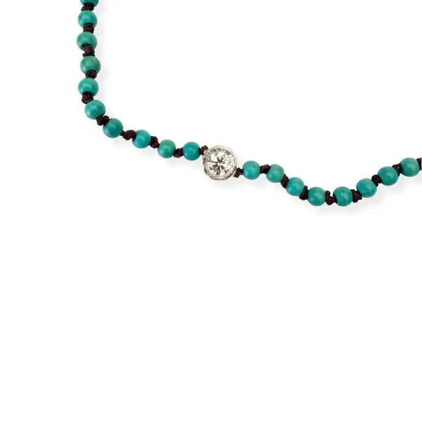 MARTINA ROZENBERG SMIRA JEWELRY Duna Necklace - Blue