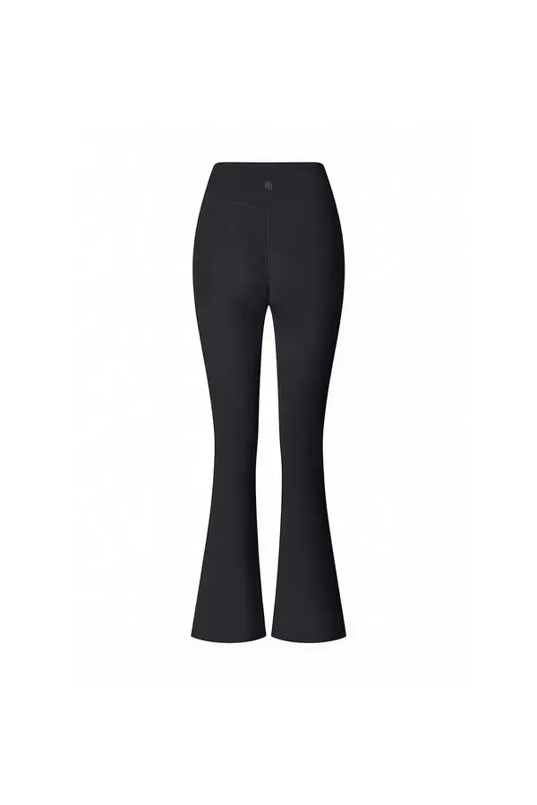 GOD SAVE QUEENS Second Skin Studio High-waisted Bootcut Legging Onyx