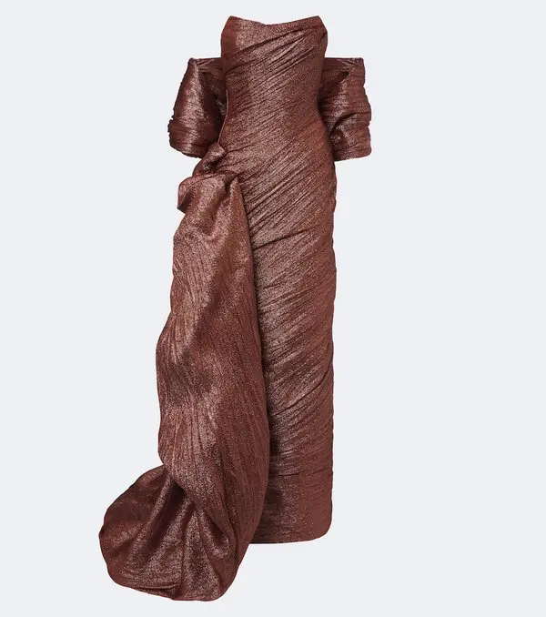 MARMAR HALIM Pleated Gown