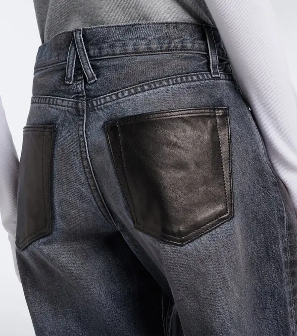 SLVRLAKE Hailey Barrel-leg Jeans