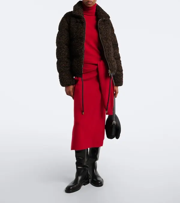 Moncler Wool And Cashmere Turtleneck Sweater