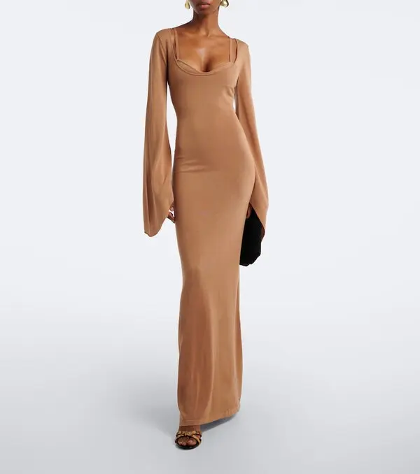 AYA MUSE Zair Layered Gown