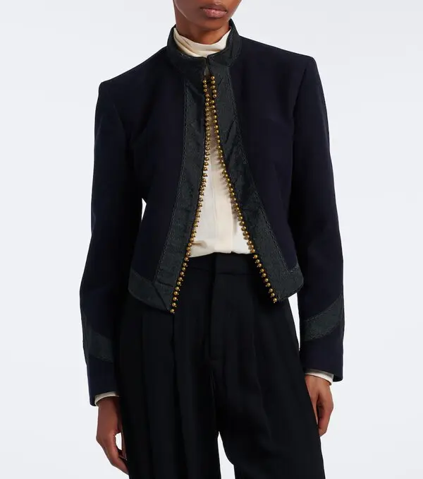 Polo Ralph Lauren Embellished Cotton Jacket