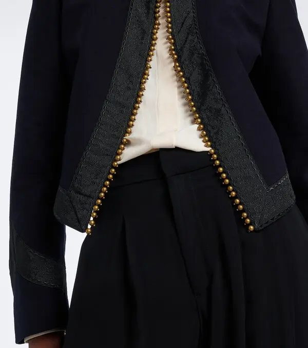 Polo Ralph Lauren Embellished Cotton Jacket
