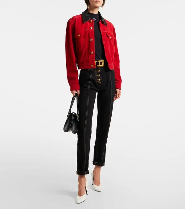 Versace Cotton Corduroy Jacket