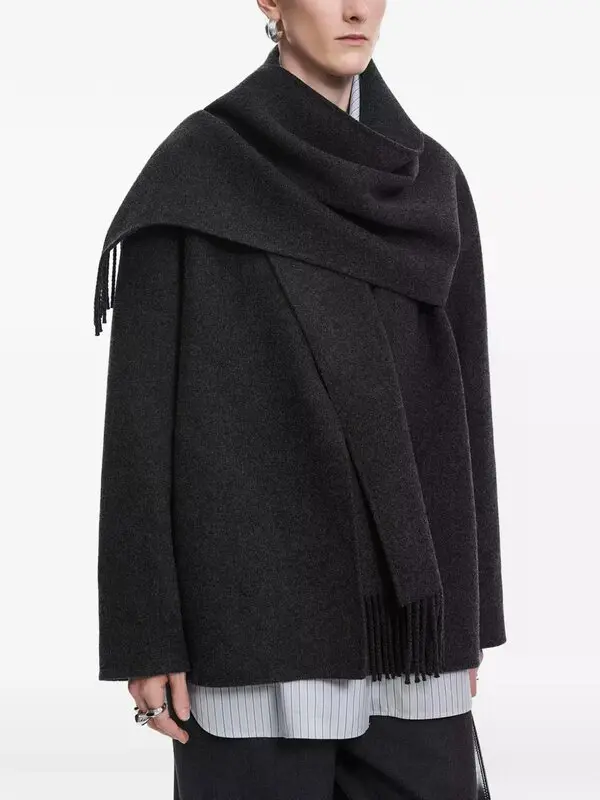 JNBY Fringed Cropped Coat