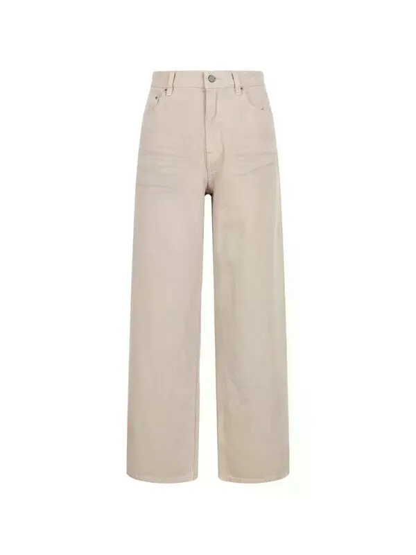 JNBY Relaxed-fit Wide-leg Jeans - Neutrals