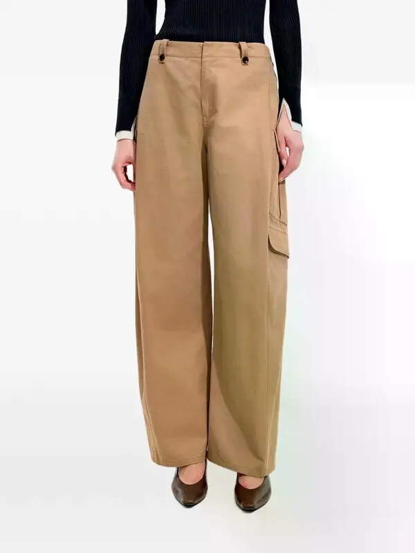 JNBY Relaxed-fit Cargo Pants - Neutrals