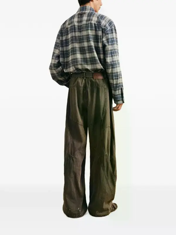 CROQUIS Plaid Relaxed-fit Shirt
