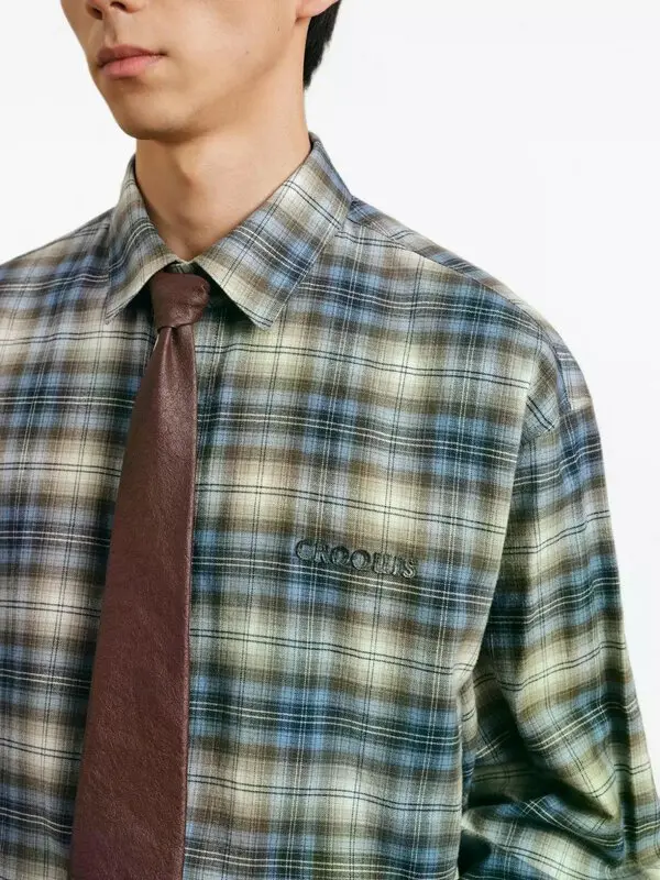 CROQUIS Plaid Relaxed-fit Shirt