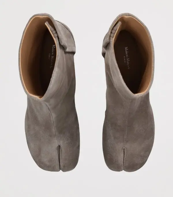 MAISON MARGIELA Suede Tabi Ankle Boots 60