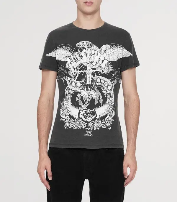 ALLSAINTS Organic Cotton Emblems T-shirt