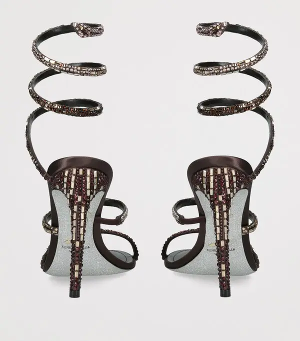 Rene Caovilla Embellished Heeled Sandals 105