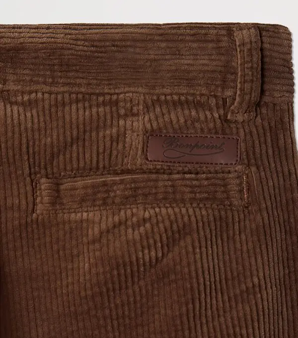 Bonpoint Corduroy Straight Trousers