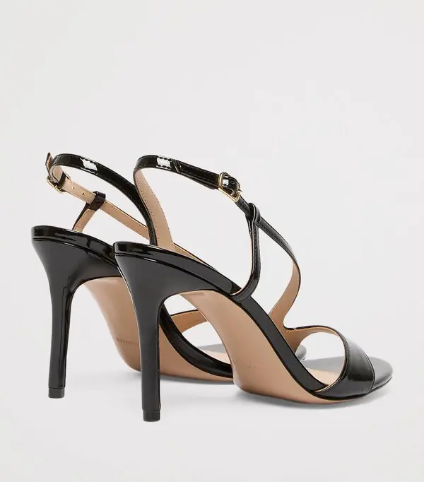 Marina Rinaldi Mirror-finish Sandals 100 - Black