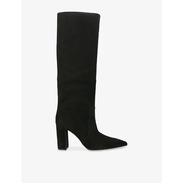 Paris Texas Anja 85 Suede Knee-high Boots
