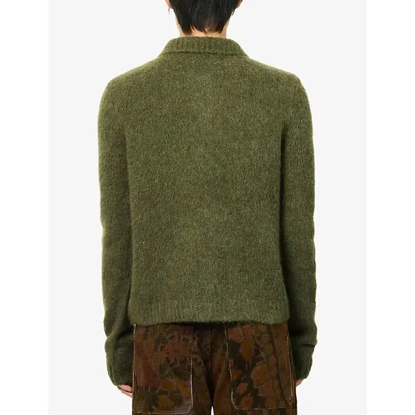 Dries Van Noten Mora Alpaca Wool-blend Cardigan