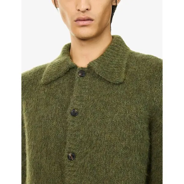 Dries Van Noten Mora Alpaca Wool-blend Cardigan