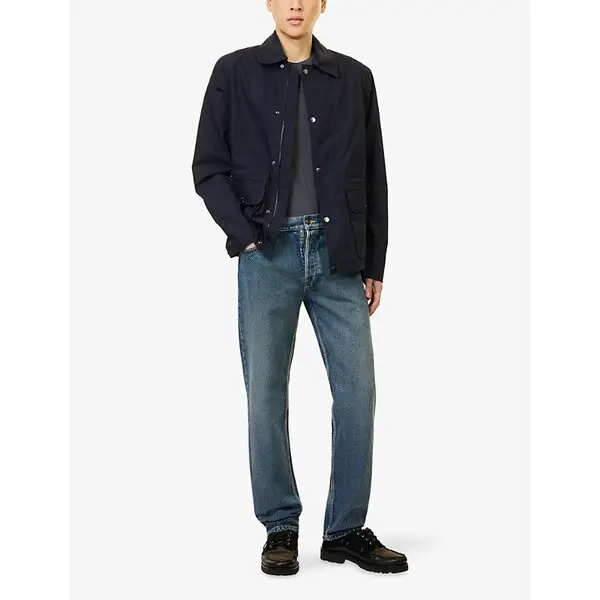 Orlebar Brown Dwight Tailored Cotton Field Jacket