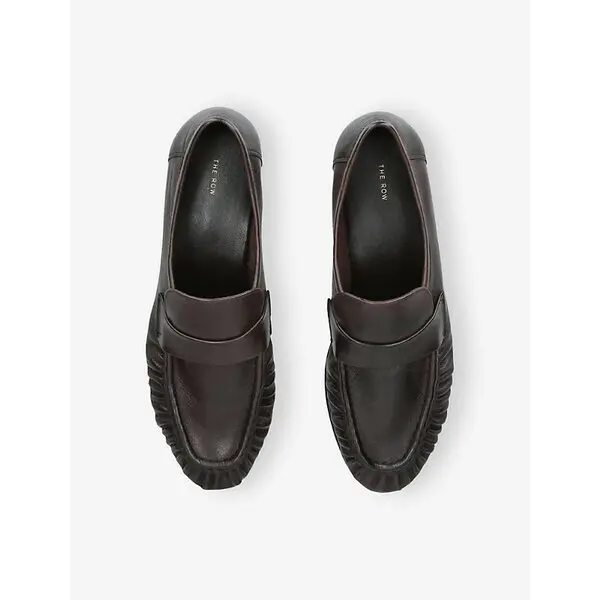 THE ROW Soft Leather Loafers
