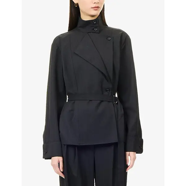 TWP Last Chapter Belted Wool Jacket
