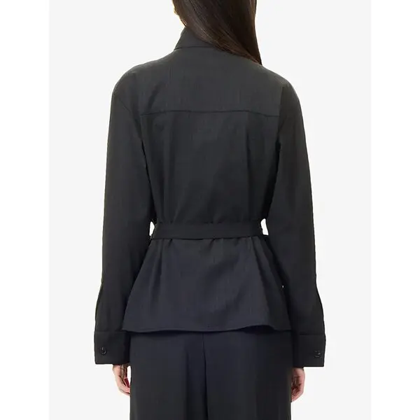 TWP Last Chapter Belted Wool Jacket