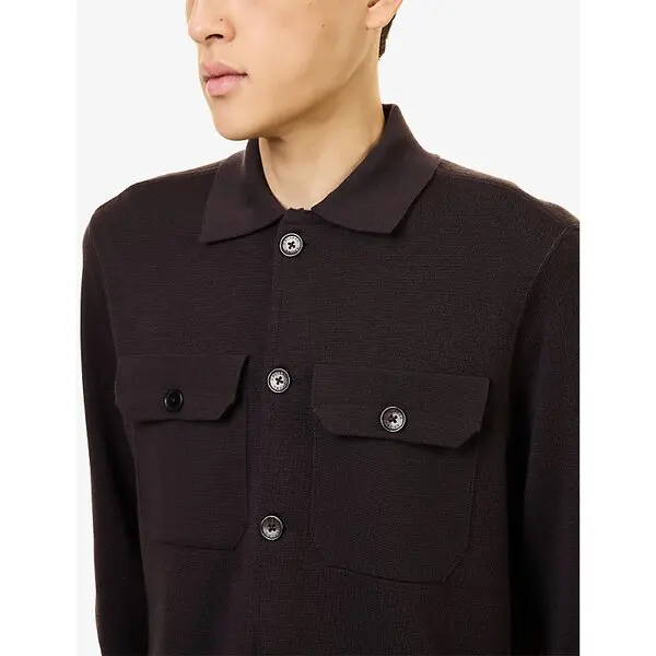Orlebar Brown Brigg Tailored Merino-wool Knitted Jacket