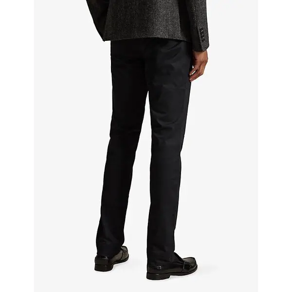 Polo Ralph Lauren Greenwich Slim-fit Stretch-cotton Chino Trousers - Black