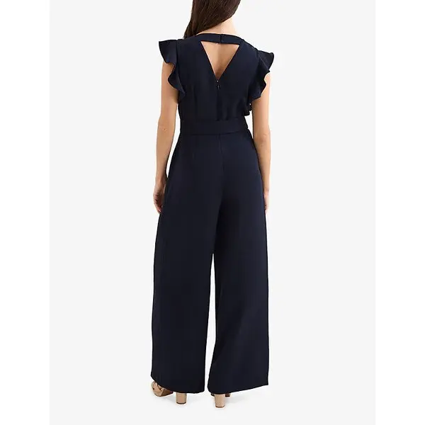 PHASE EIGHT Kallie Wide-leg Woven Jumpsuit