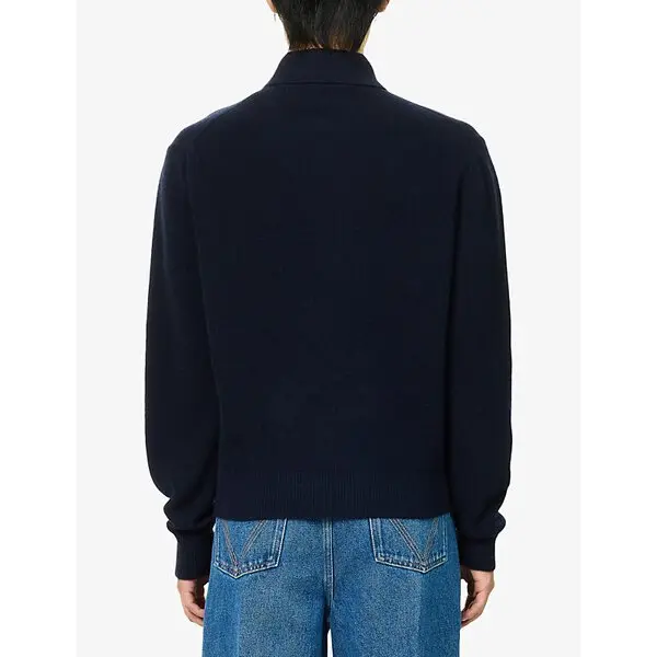 Bottega Veneta Polo Knit Wool And Cashmere Jumper