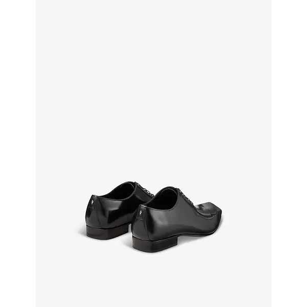 JIMMY CHOO Prism Lace-up Leather Shoes