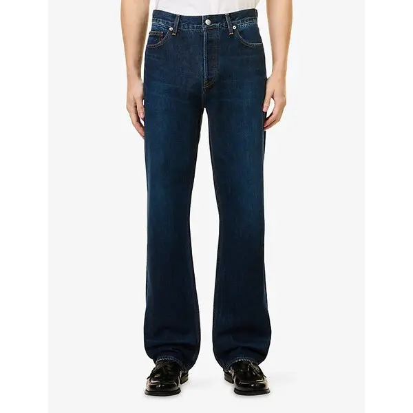 TOTEME Classic Straight-leg Denim Jeans