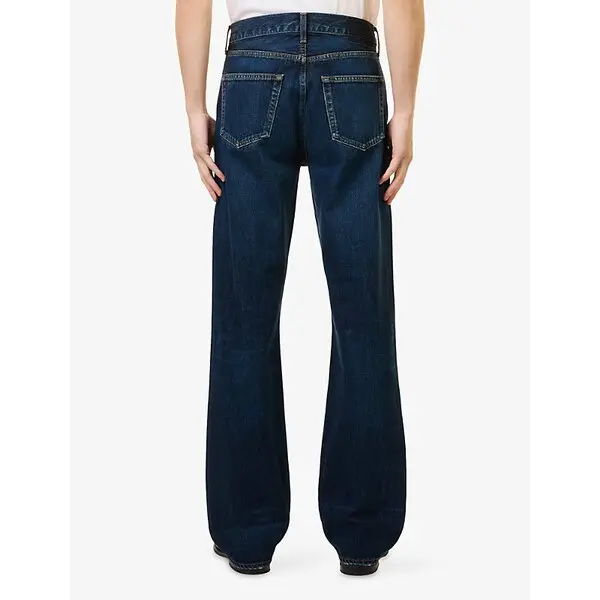TOTEME Classic Straight-leg Denim Jeans