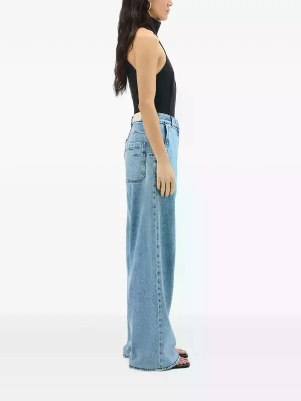 Another Tomorrow Carpenter Wide-leg Jeans