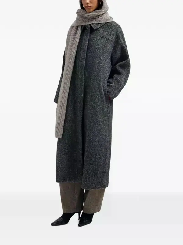 OLAF Ribbed-knit Hooded Scarf