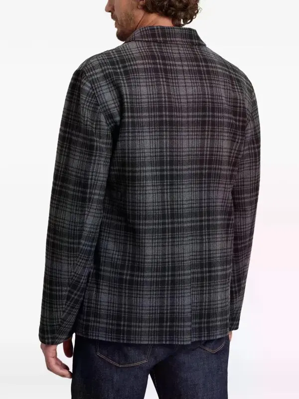Woolrich Check Flannel Blazer