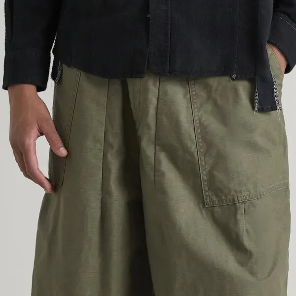 Needles H.d. Fatigue Pants - Olive