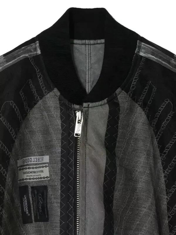 Undercover Sheer-panel Patchwork Jacket