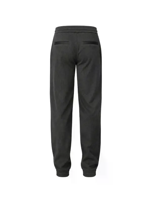 Armani Exchange Ribbed Drawstring Track Pants