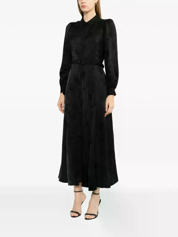 NEEDLE & THREAD Charlotte Jacquard Shirt Dress